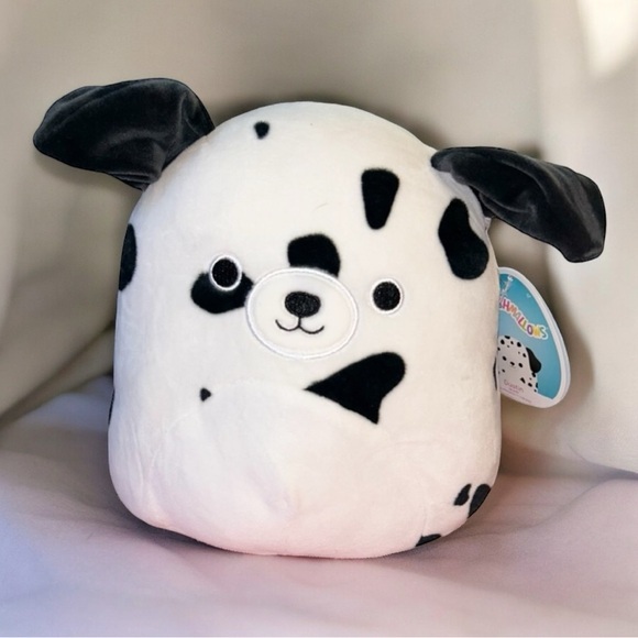 Squishmallows | Toys | Dustin The Dalmation Dog W Odd Spot Pattern 8 ...